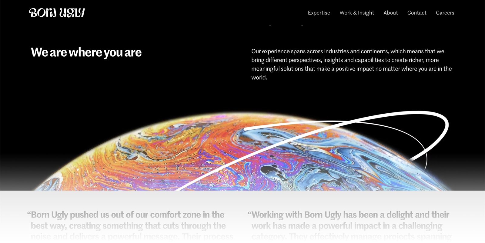 Born Ugly's new website - Boxhead